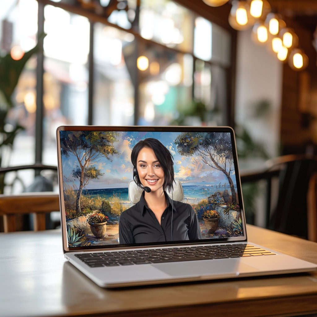 Beach Zoom Background Zoom Meeting Microsoft Teams Summer Background ...