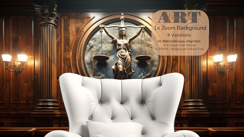 Courtroom Zoom Background With Chair Lawyer Background Legal Zoom ...