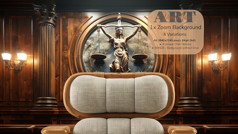 Courtroom Zoom Background With Chair Lawyer Background Legal Zoom ...