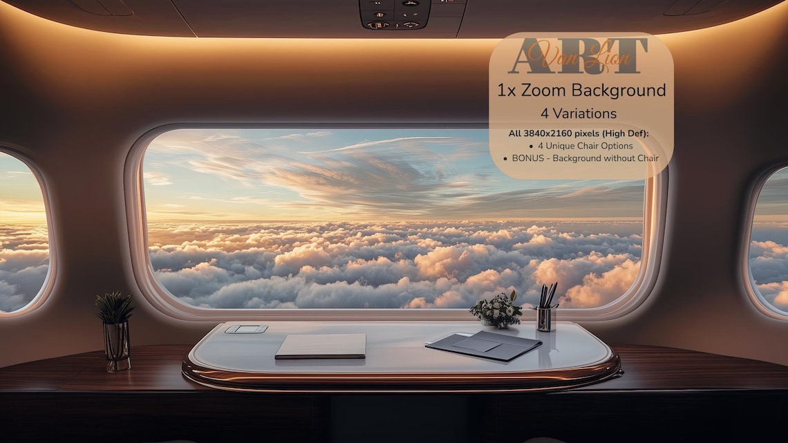 Private Jet Zoom Background Airplane Executive G6 Zoom Meeting ...