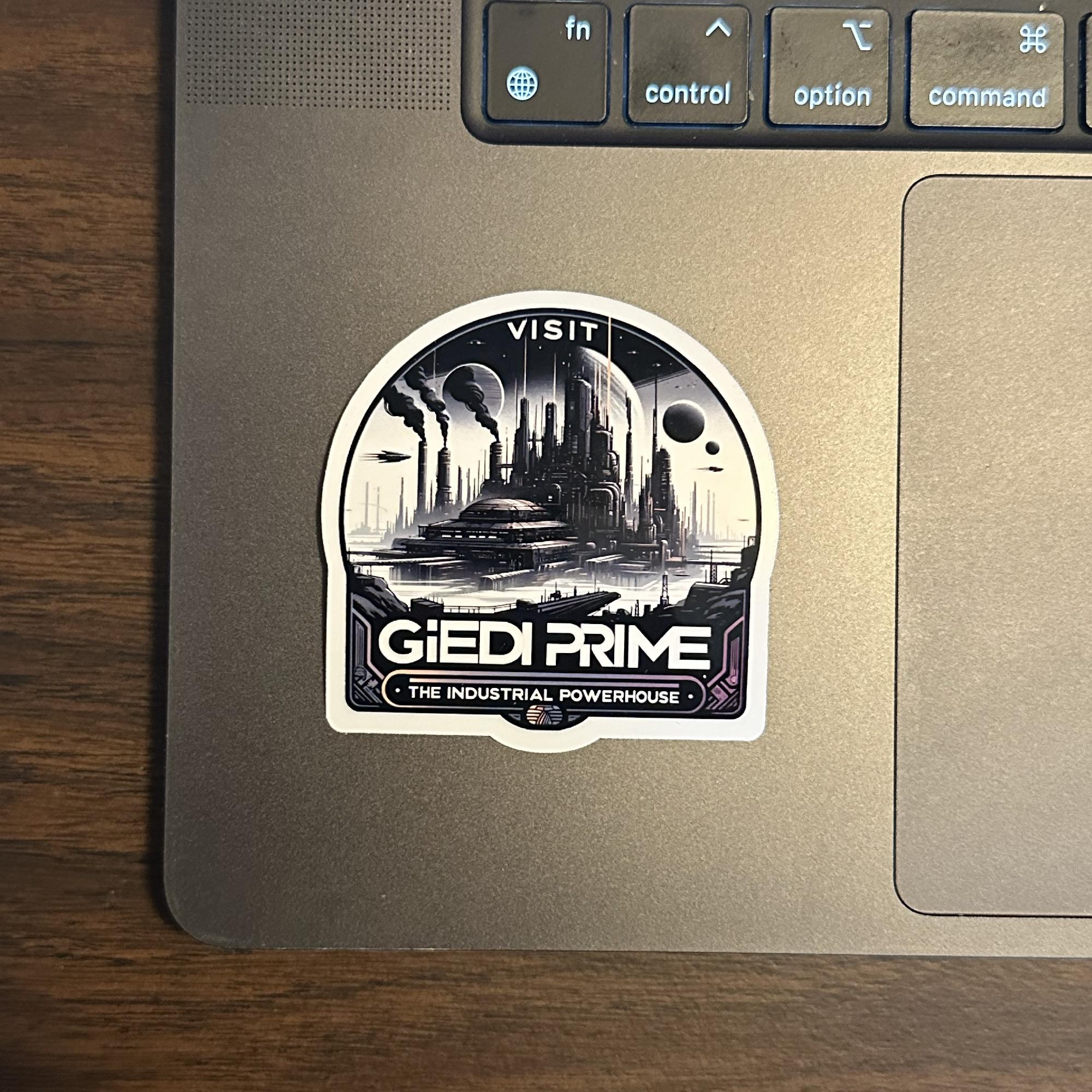 Tourism Decals From the World of Dune - Die-cut, Vinyl Decal (your ...