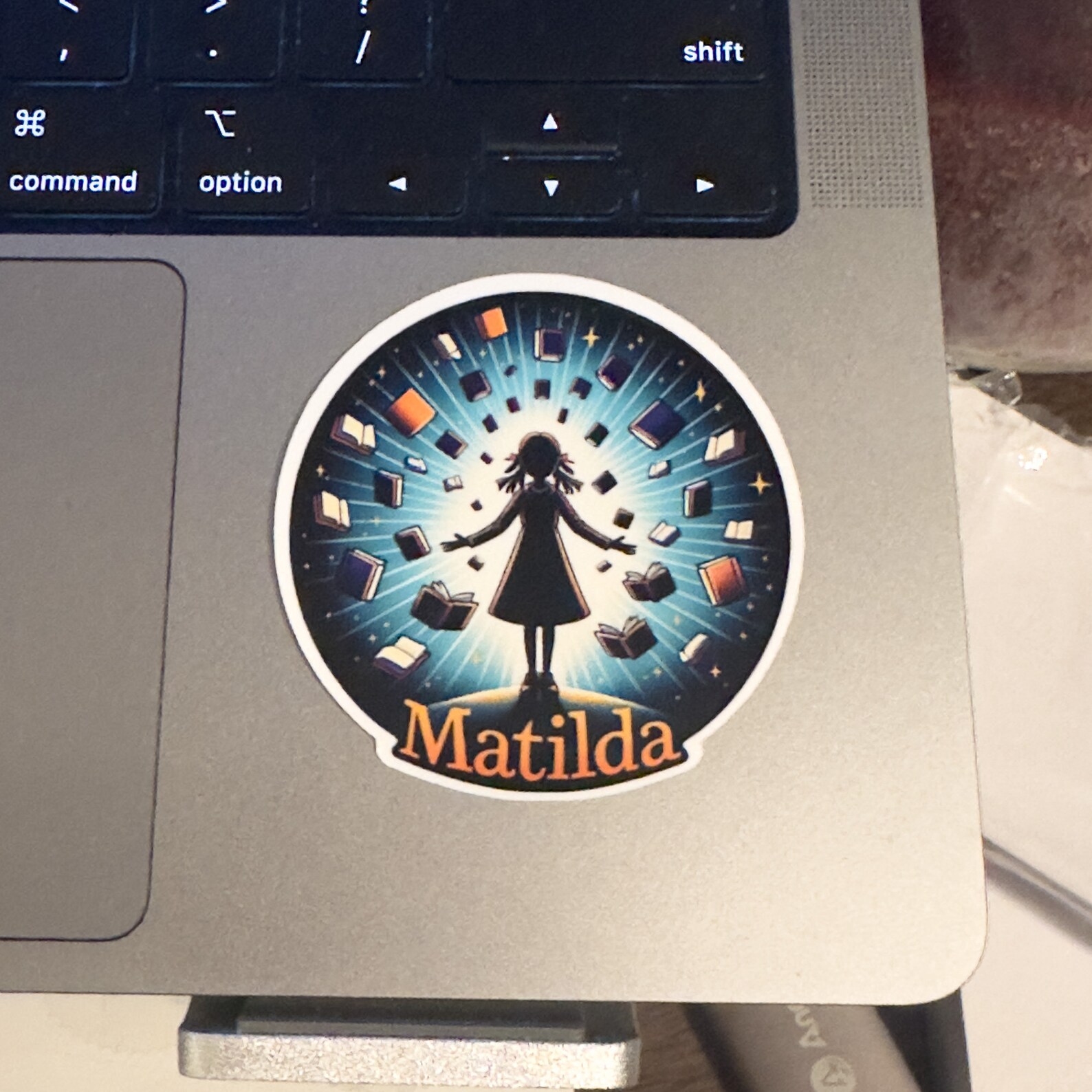 Matilda Die-cut, Waterproof, Vinyl Sticker Water Bottles, Laptops ...