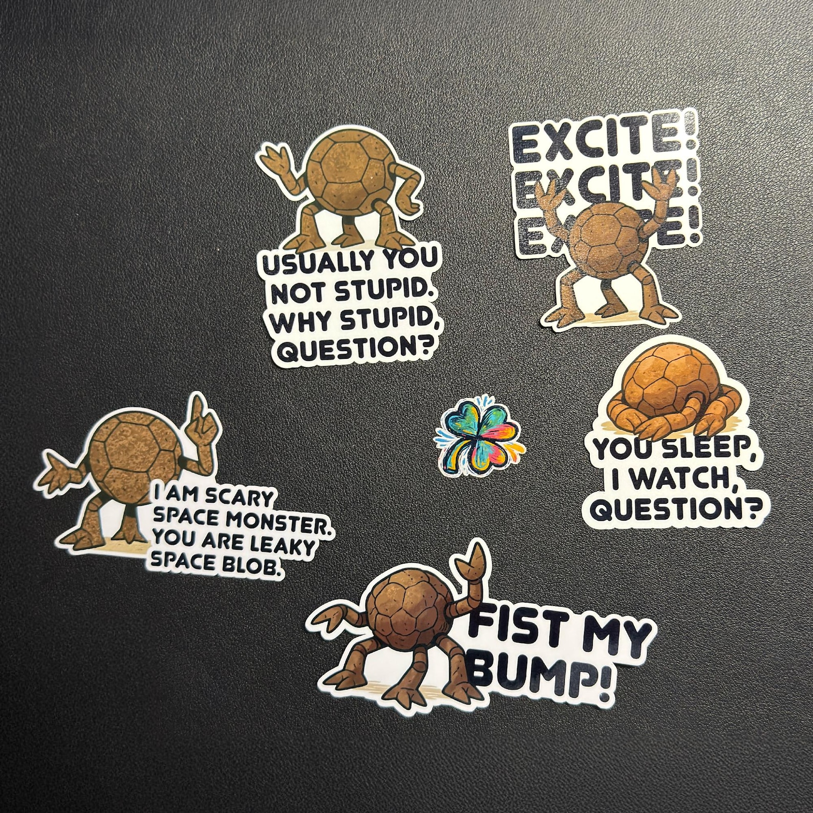 EXCITE! - Project Hail Mary - Rocky - Die-cut, Vinyl Sticker - Water ...