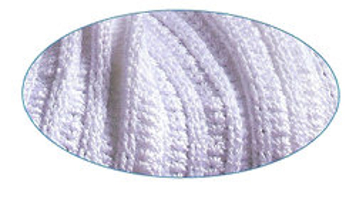 Frosted Lace Crochet Blanket Pattern, Vertical Columns Add Texture This ...
