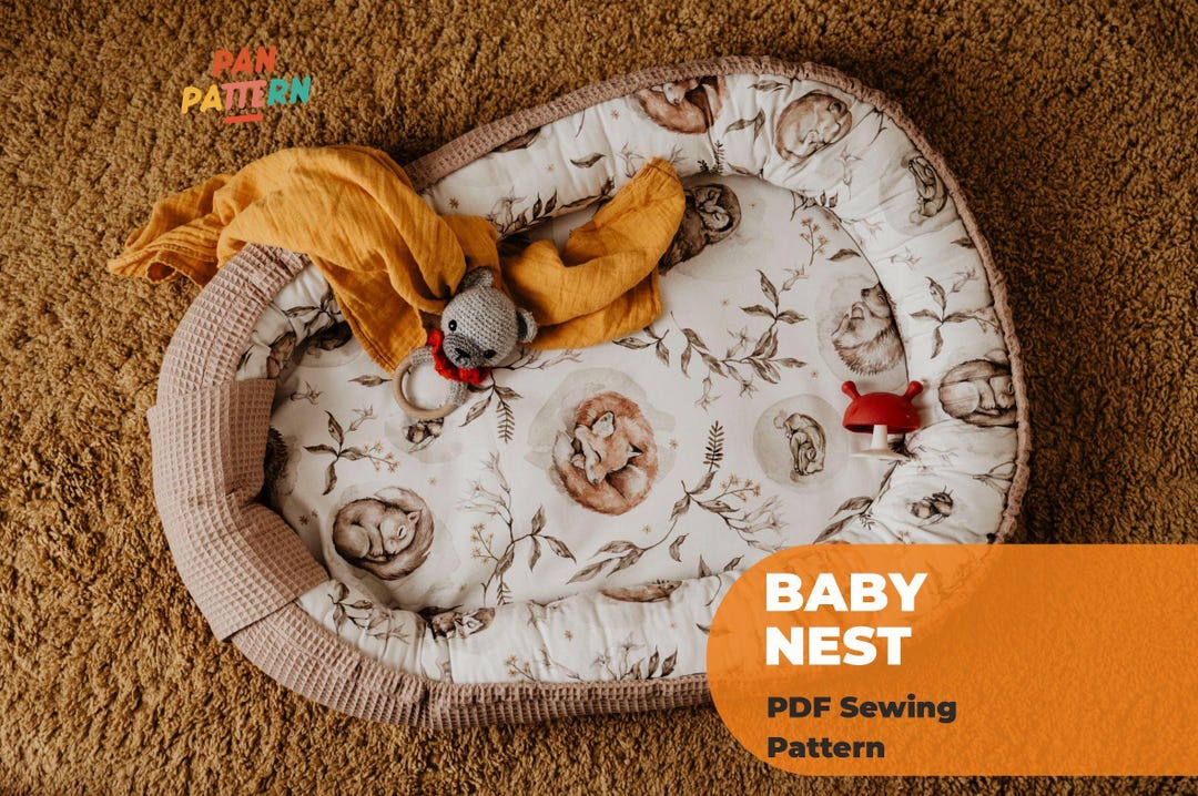 Baby Nest | Baby Cocoon | Sewing Pattern, Instant Download PDF - Etsy