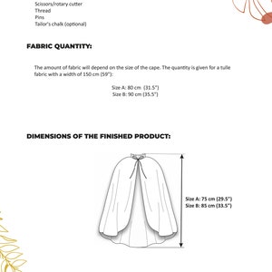 Crown and Cape Sewing Pattern PDF - Etsy