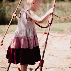 Colorblock Dress PDF Sewing Pattern | Boho Dress With Ruffles | Girl ...