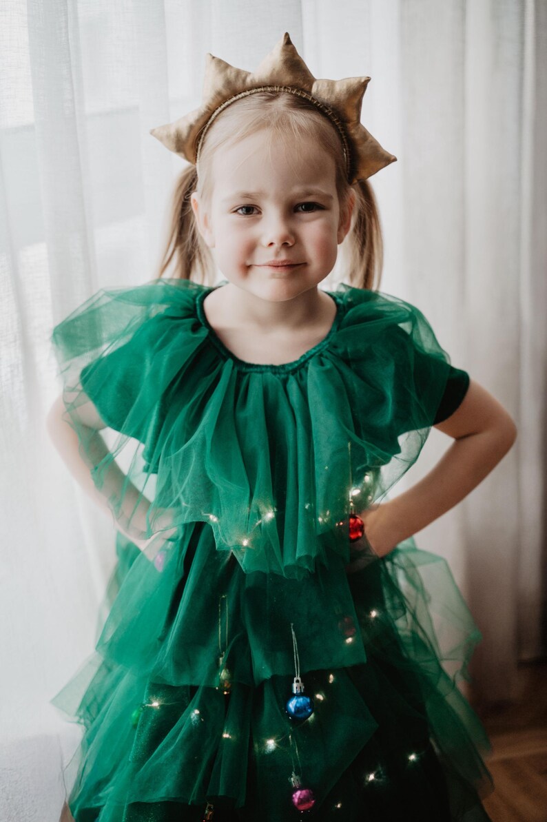 Christmas Tree Dress Costume PDF Sewing Pattern | Instant Download - Etsy