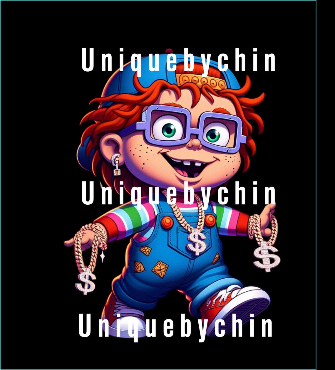 Chucky Wearing the Chucky Pullover - Etsy