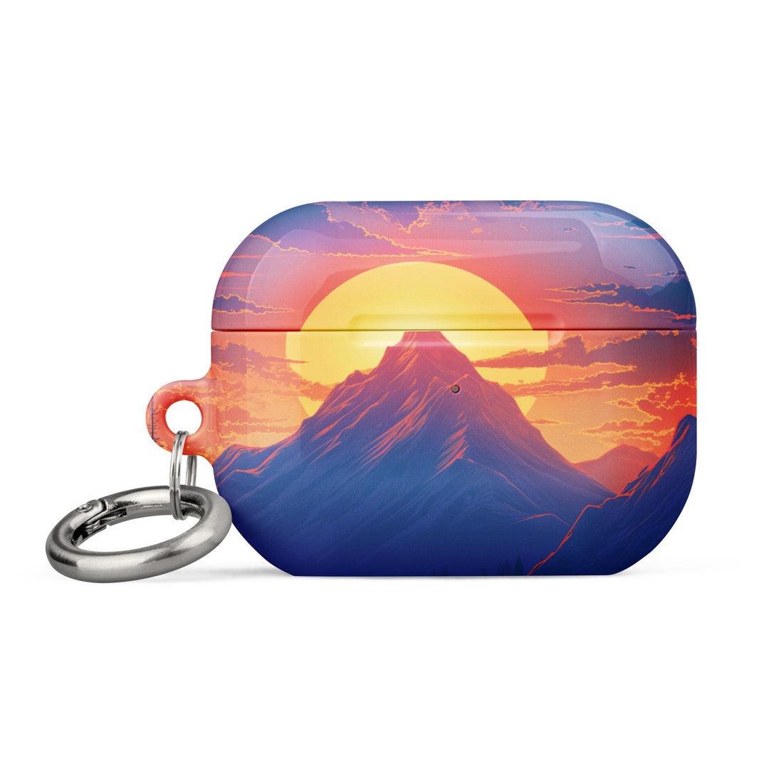 Sunset Mountain, Airpods Case, AirPod Max Design, Perfectly Gifted ...