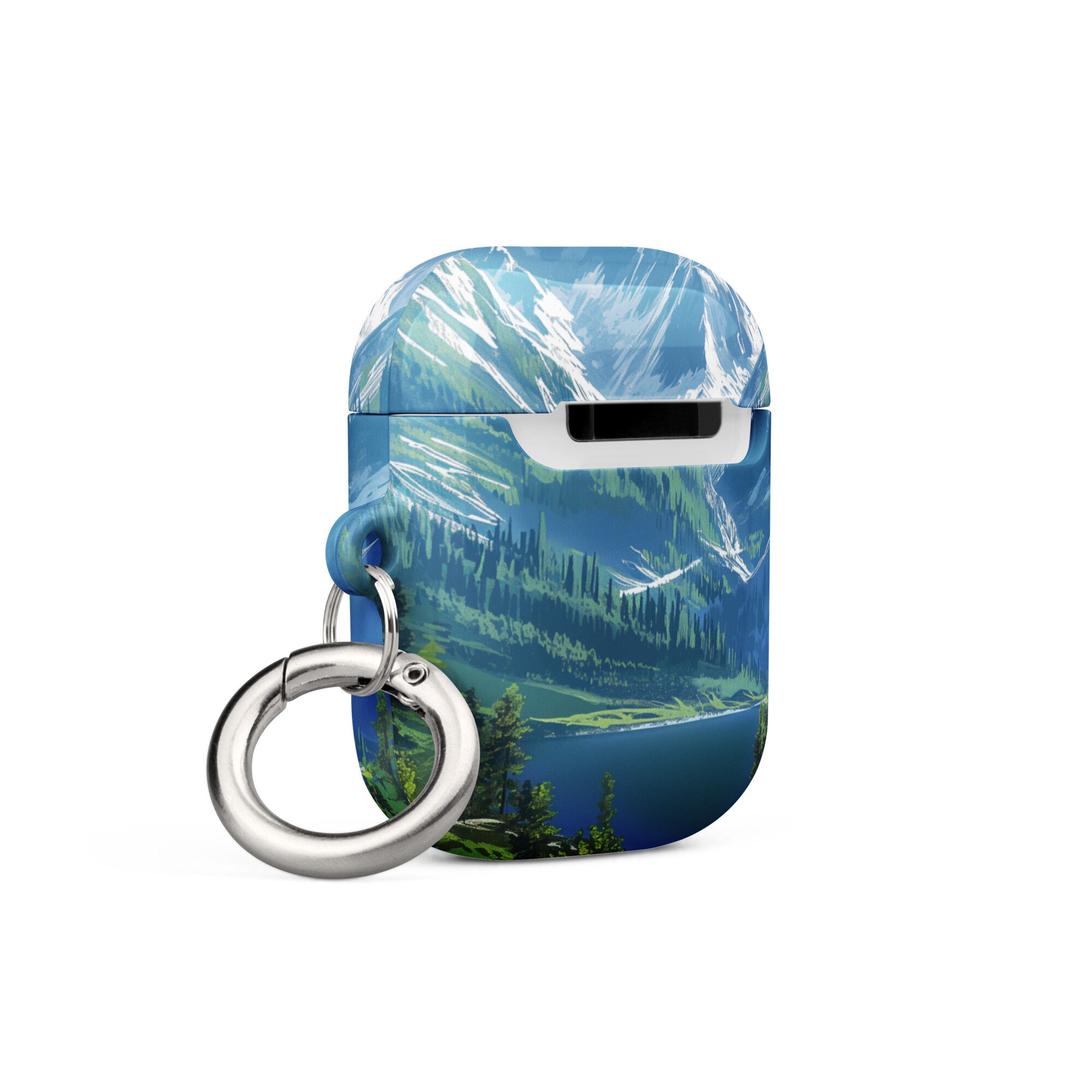 Rocky Mountain Scape Airpods Case Personalize Your Custom Design Fits ...