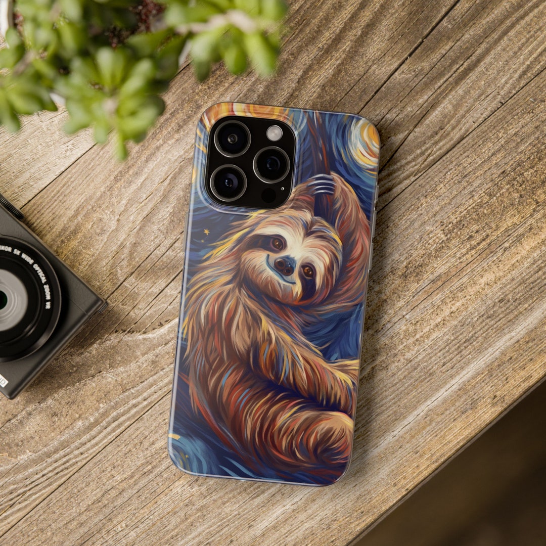 Van Gogh Phone Case Capybara Meme Parody Cover Fit for iPhone 15 Pro ...