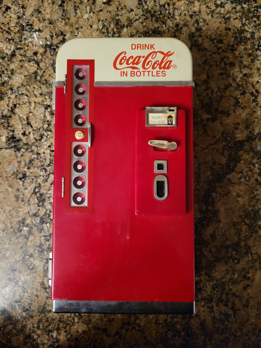 90's Coca Cola Vintage Miniature Vending Machine - Etsy