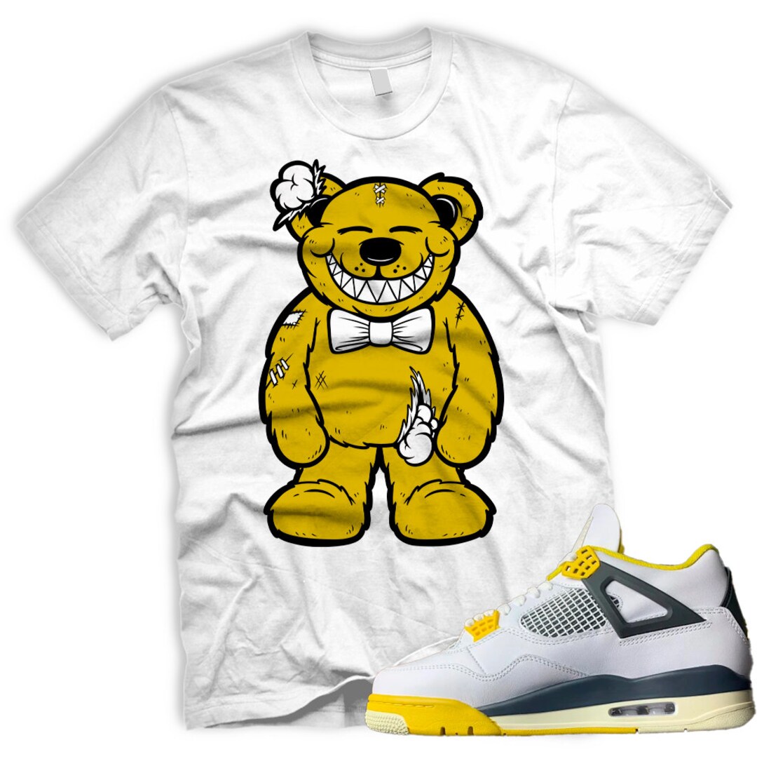 TED Air J 4 Vivid Sulfur White Coconut Milk Anthracite Black Match T ...