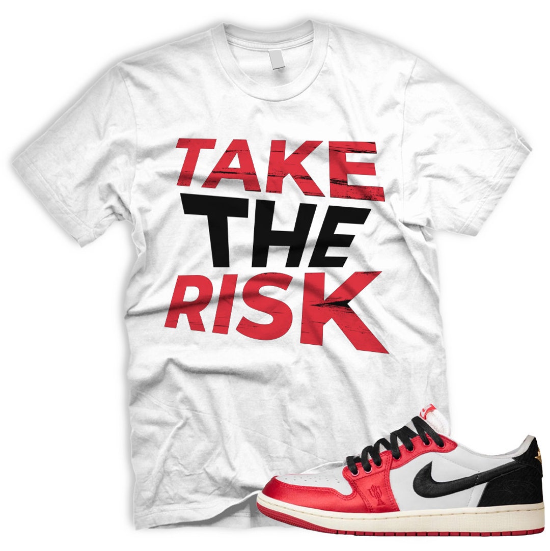 RISK T Shirt to Match Air J 1 Retro Low Rookie Card Away Trophy SB Og ...