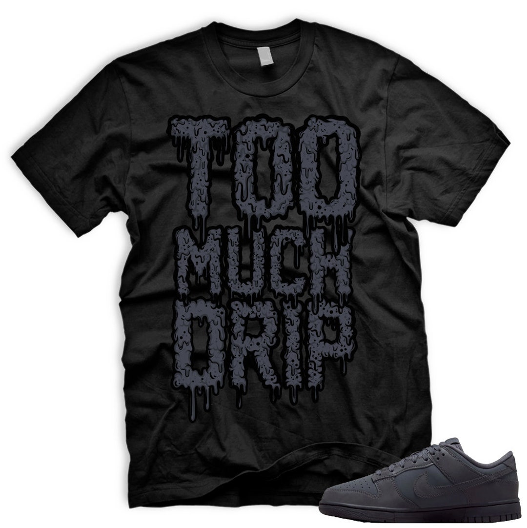 DRIP Dunk Black Anthracite Reflective Low - Etsy