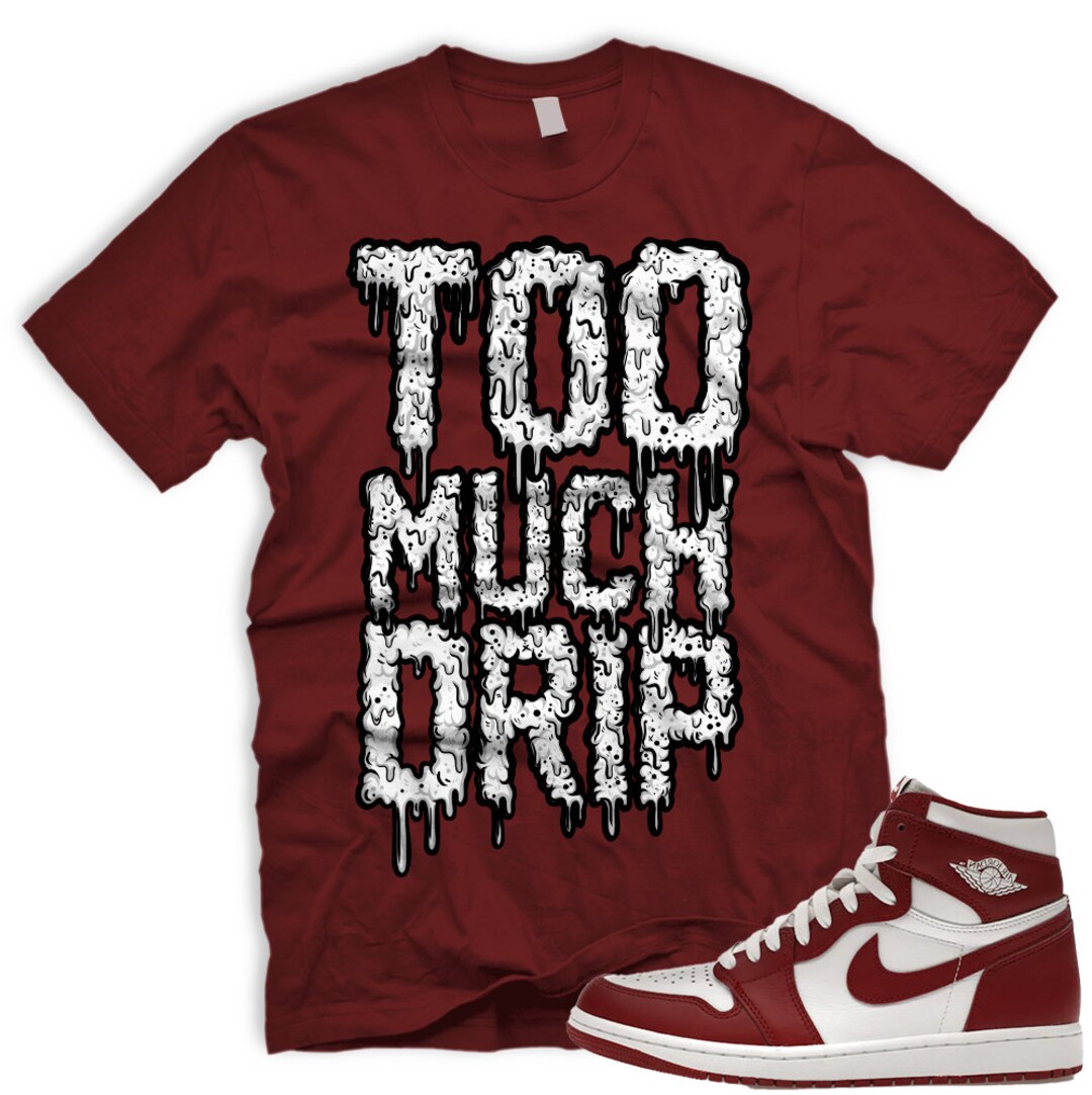 DRIP Air J 1 Artisanal Team Red OG Retro High White 2024 AJ 1 - Etsy