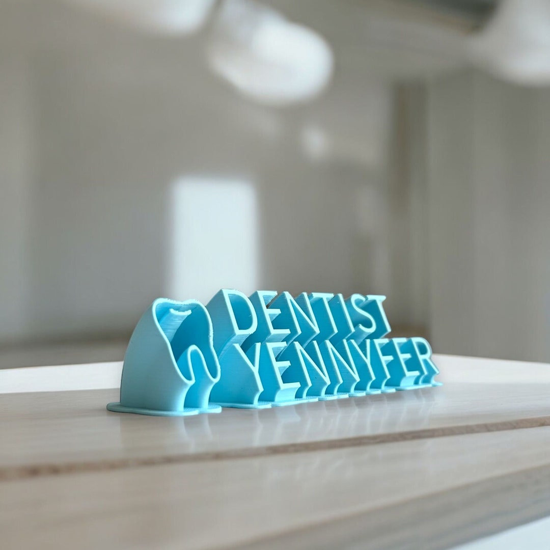 Custom Name Plate - Personalized Office Desk Sign - Customizable ...