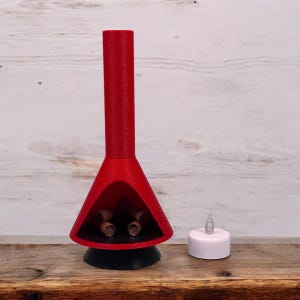 Miniature Mid-century Modern Style LED Fireplace | Cozy Miniature Tea ...