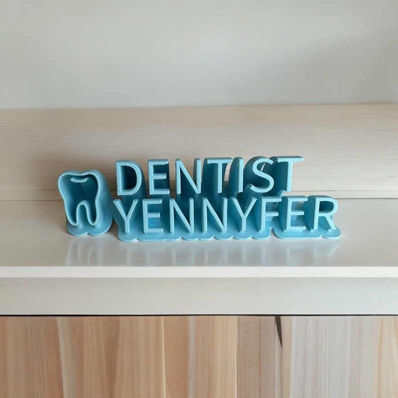 Custom Name Plate - Personalized Office Desk Sign - Customizable ...