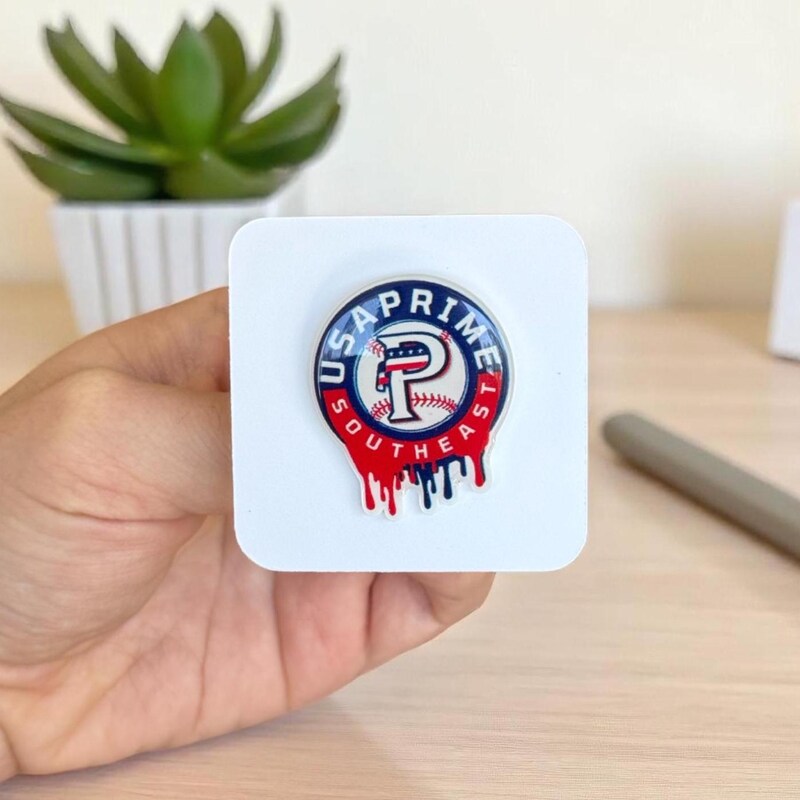 Custom Print Enamel Badge - Etsy