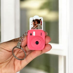 Personalized Mini Camera Keychain | Custom Photo Insert | San Valentine ...