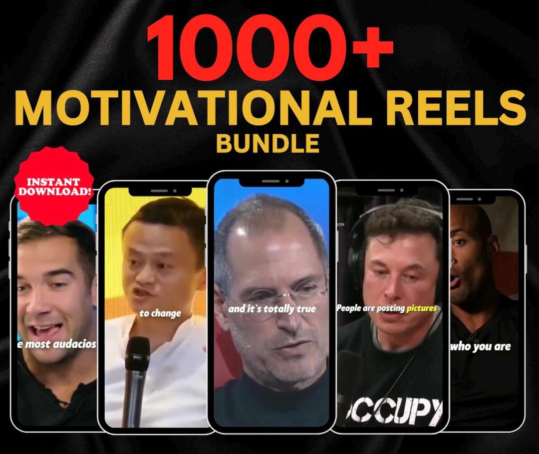 Ultimate 1000 Motivational Video Hook Bundle for Tiktok Youtube ...