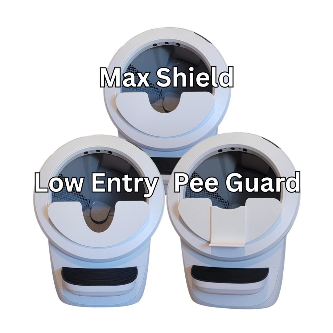 All Max Shield Options for Litter-robot 4 : Anti-flicking, One-piece ...