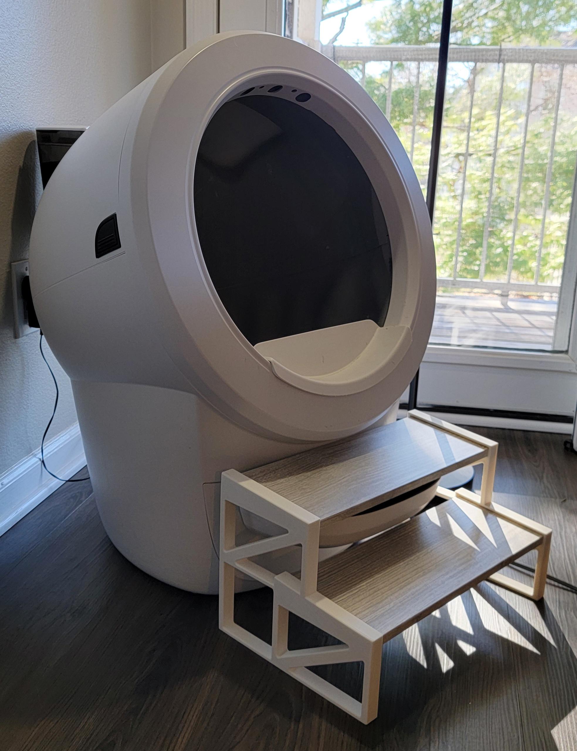 Litter Robot 4 Steps Square multiple Wood & Color Options Works With ...