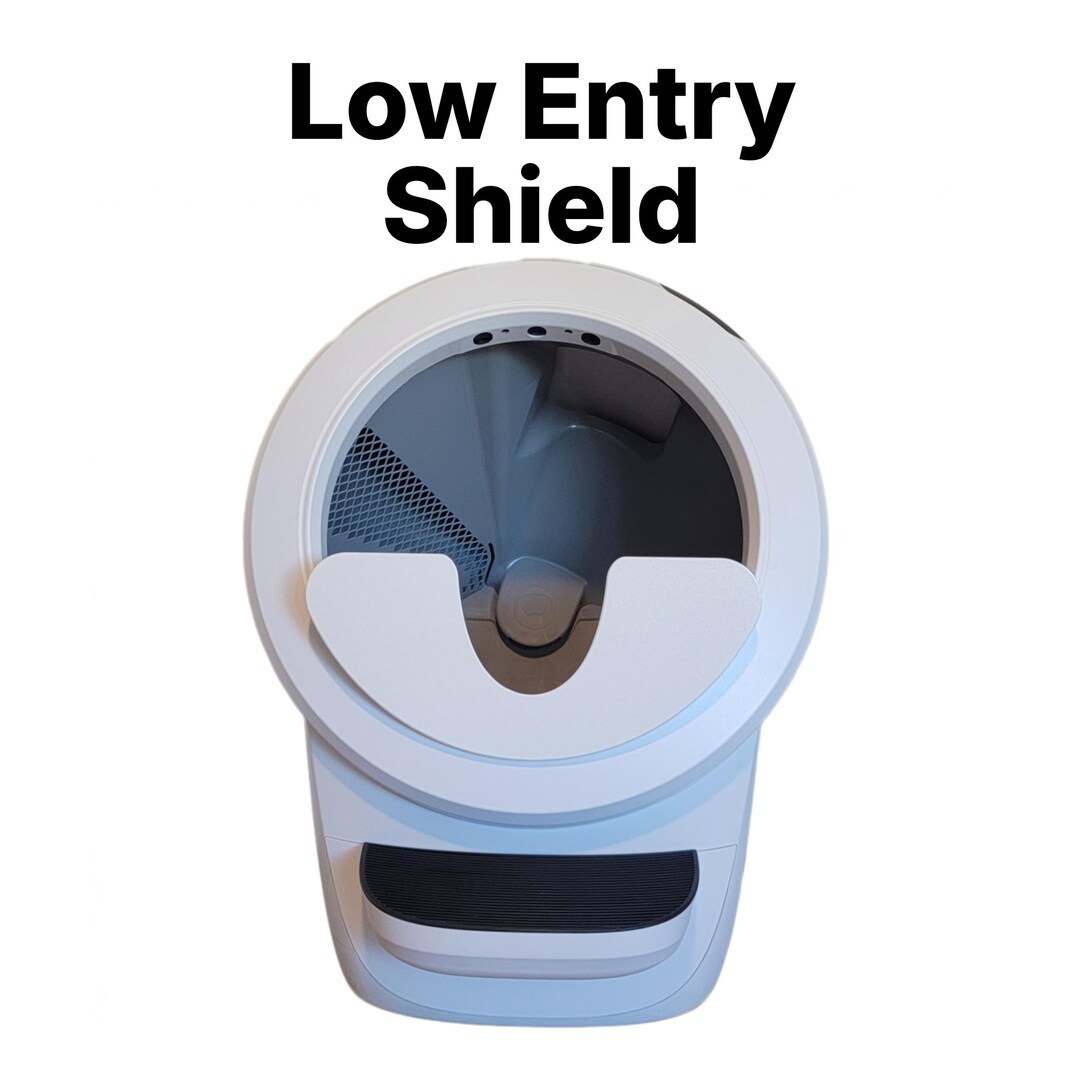 Low Entry Max Shield for Litter-robot 4: Anti-flicking, Single Part ...