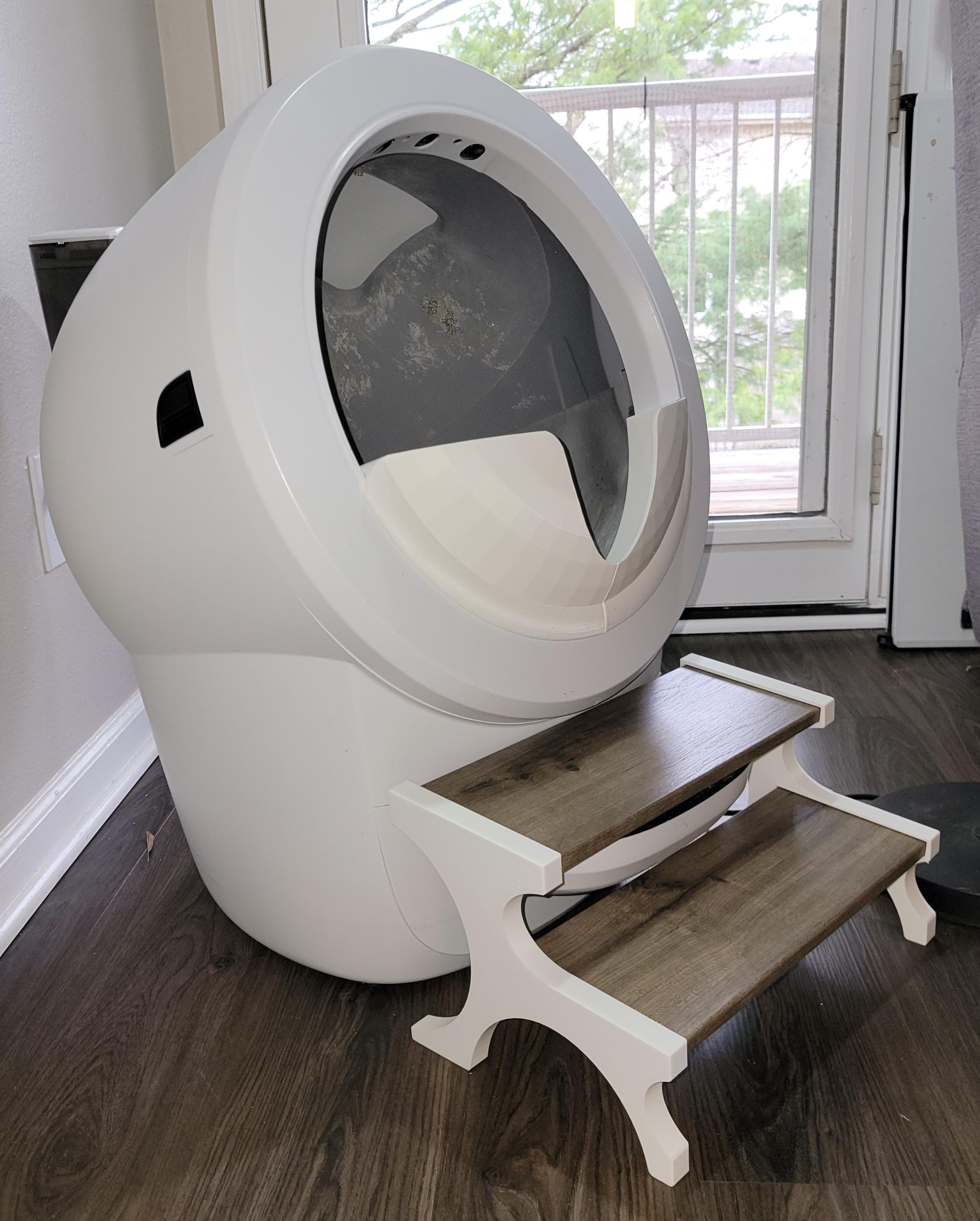 Litter Robot 4 Steps Square multiple Wood & Color Options Works With ...