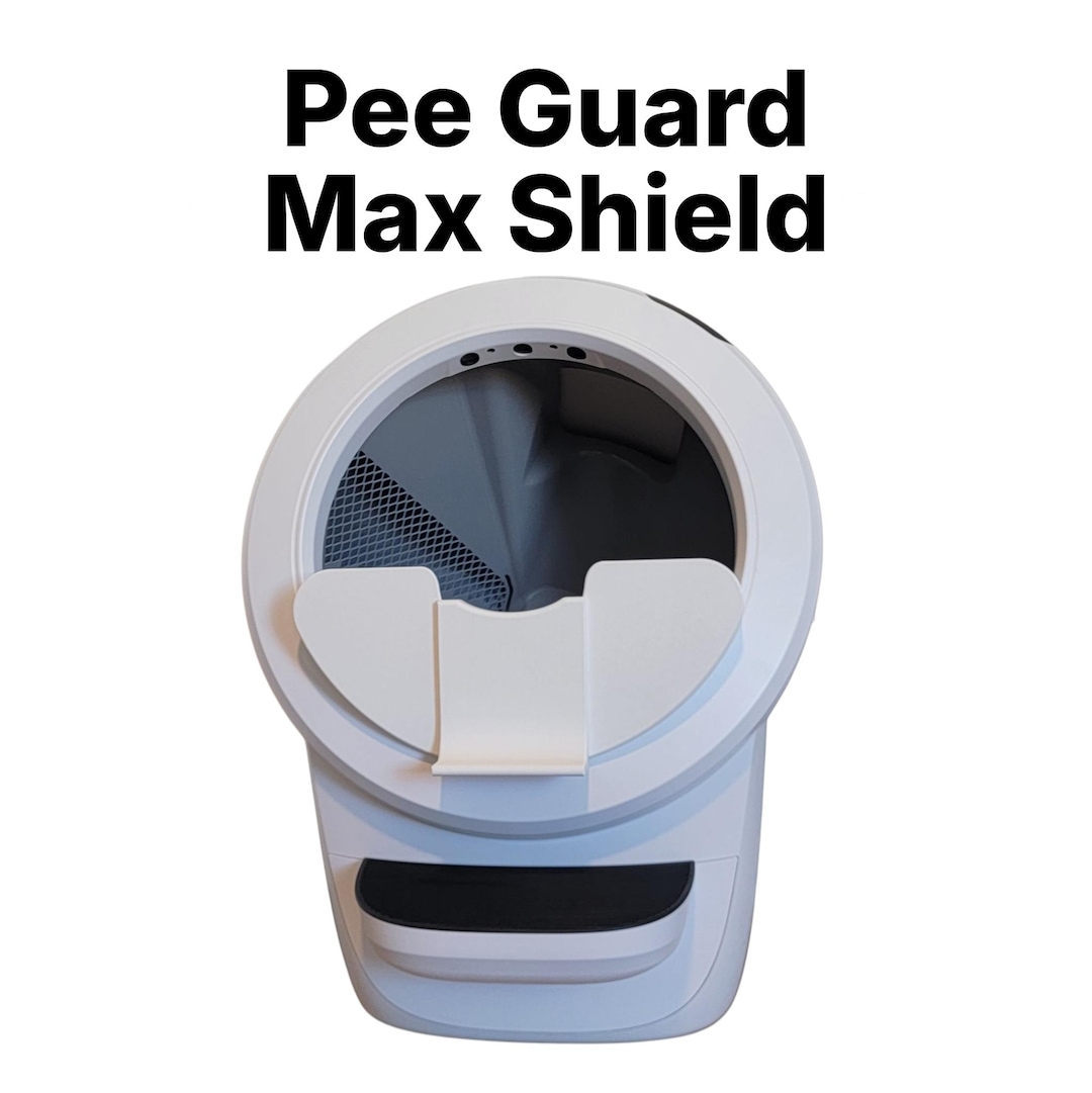 Pee Guard Max Shield Step for Litter-robot 4 : Anti-flicking, One-piece ...