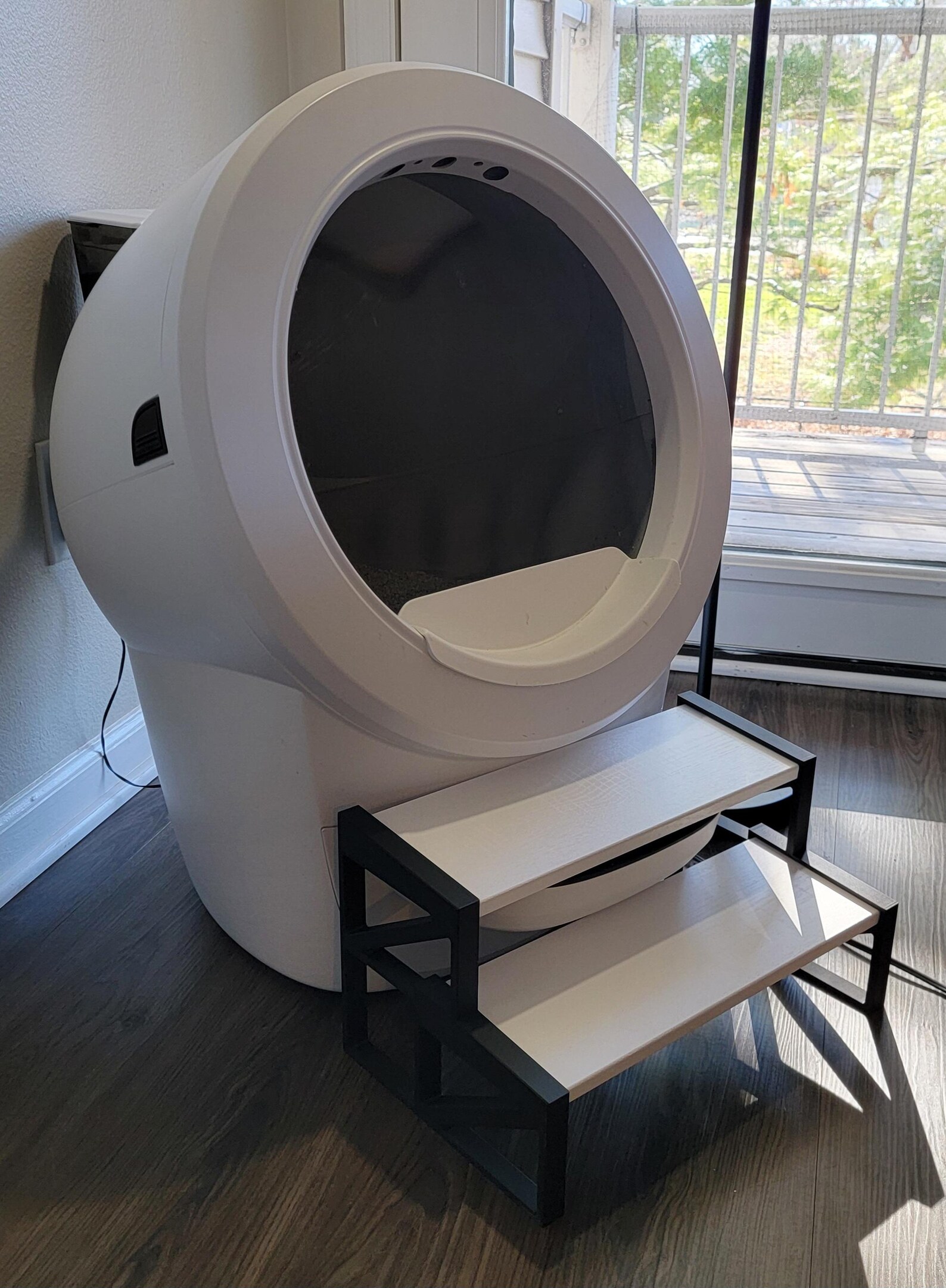 Litter Robot 4 Steps Square multiple Wood & Color Options Works With ...