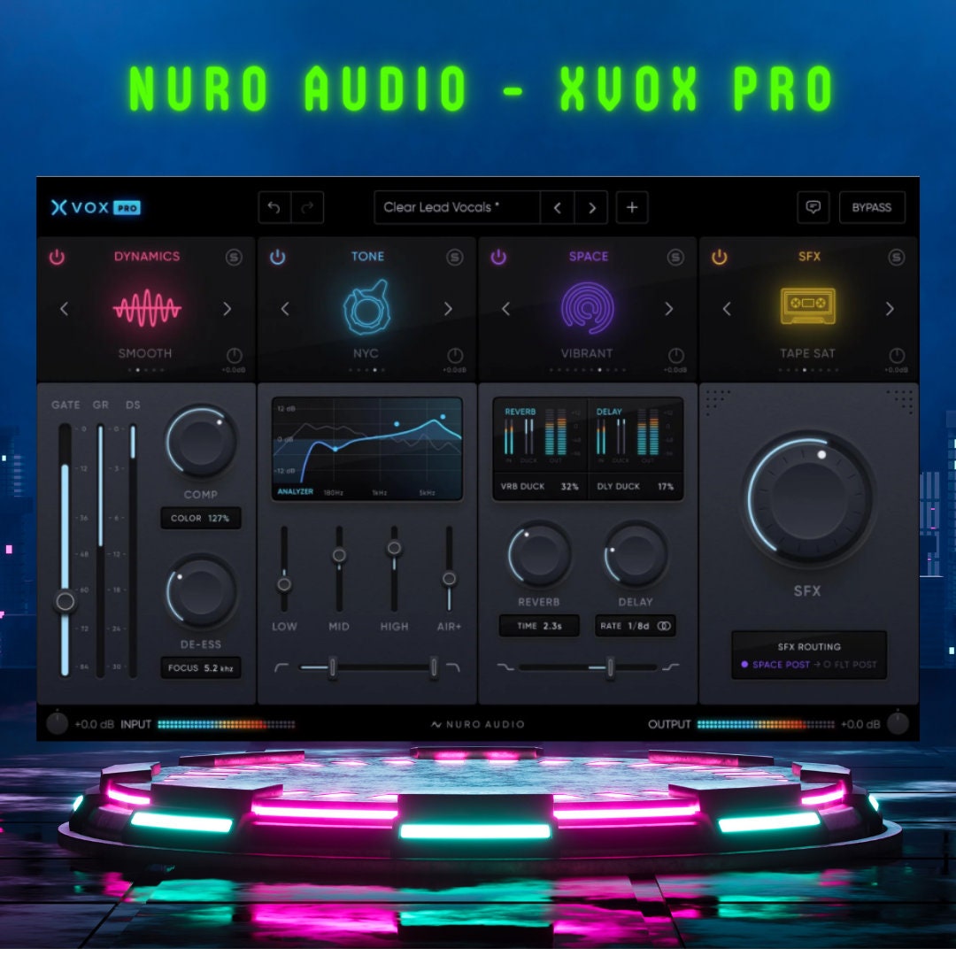 Audio Plugin Xvox Pro VST3, Lifetime for Windows - Etsy UK