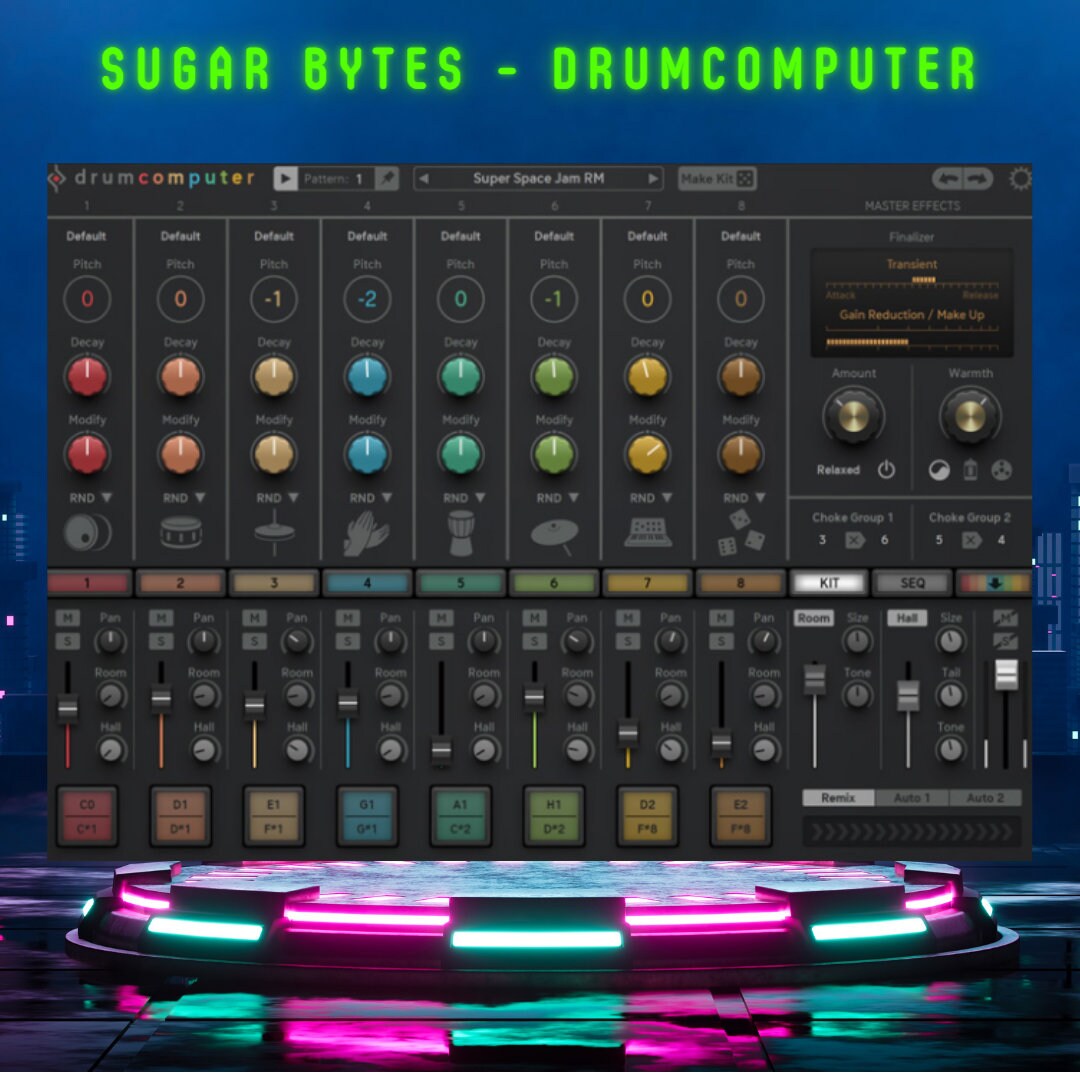 Audio Plugin Drumcomputer VST3, VST, AAX Lifetime for Windows - Etsy