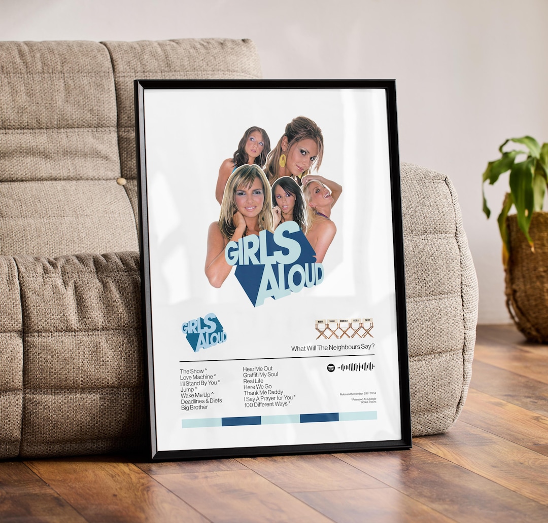 Girls Aloud - What Will the Neighbours Say? Album Poster | Music Print ...
