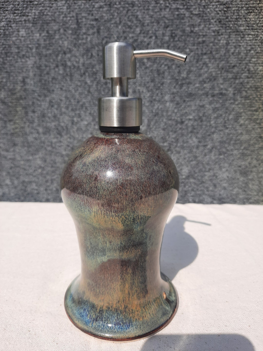 Soap Dispenser With Stainless Steal Pump - Etsy