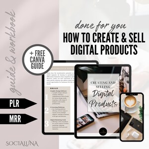 PLR Guide How to Create and Sell Digital Products With Master Resell Rights MRR and Private ...