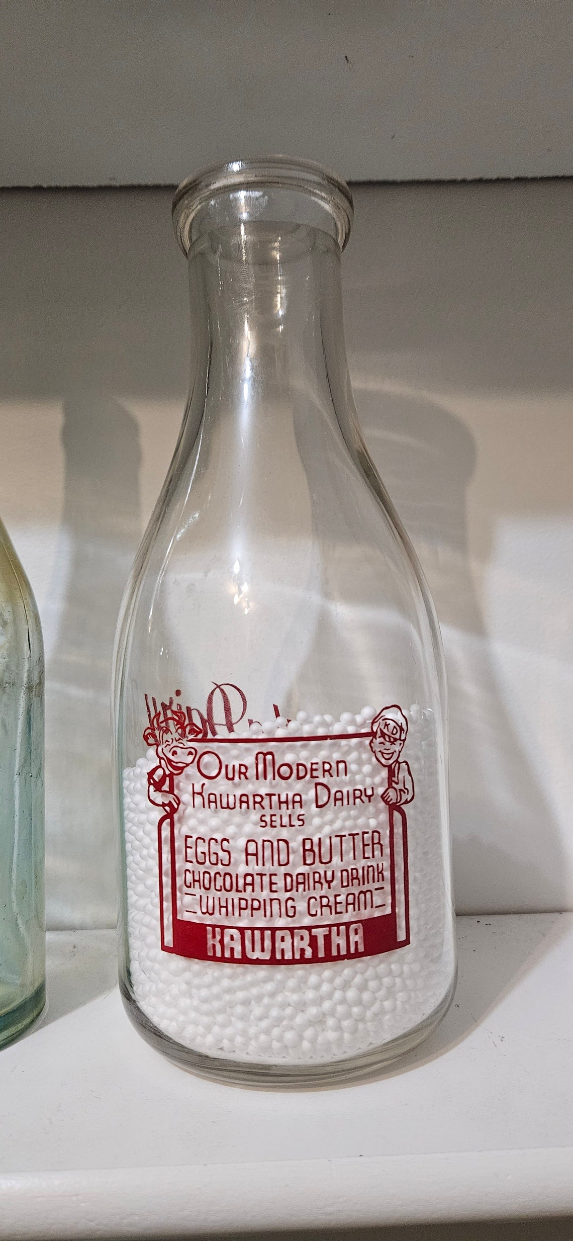 Authentic Kawartha Dairy Bottle - Etsy