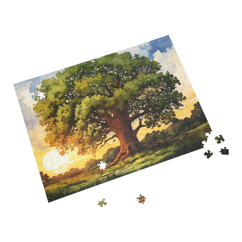 500-piece Jigsaw Puzzle, Nature Backdrop, Relaxing and Beautiful Puzzle ...