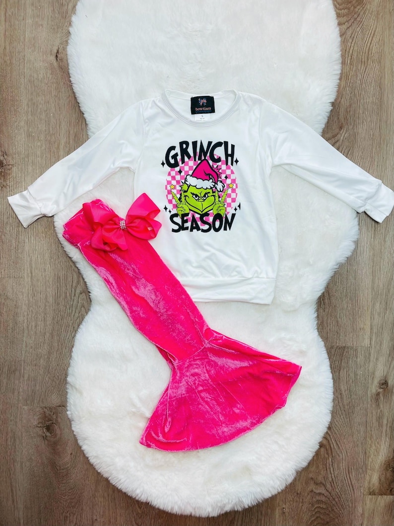 Grinchmas Flare, Grinch Outfit, Christmas Flare for Girls, Girls ...