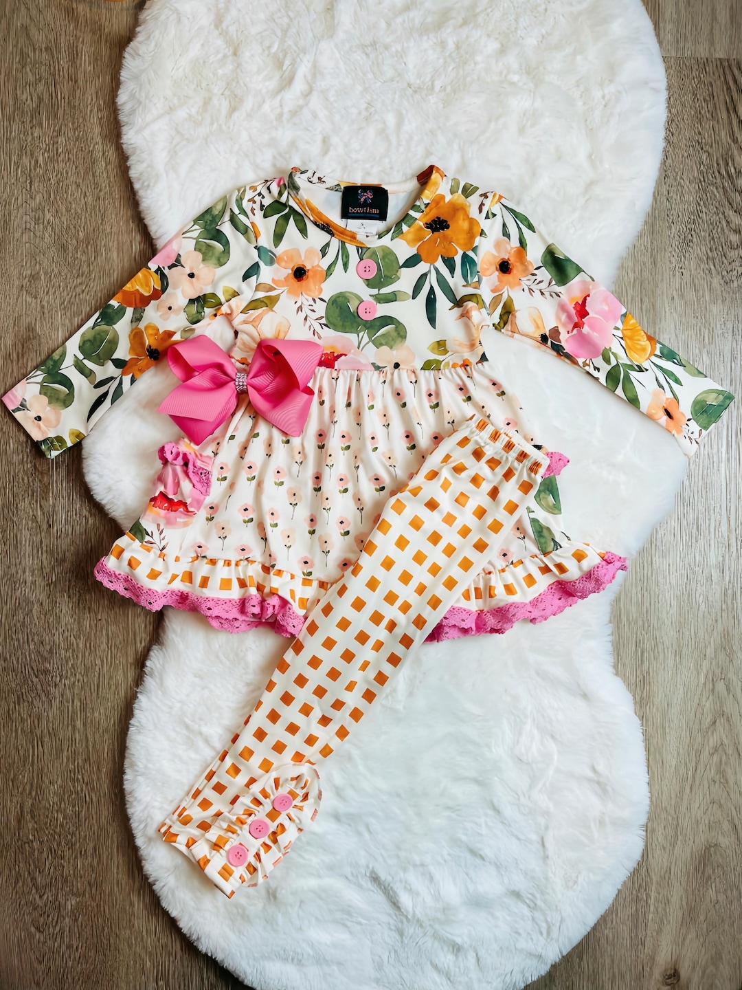 Girls Winter Outfits, Girls Outfits 8-10 10-12 Floral - Etsy