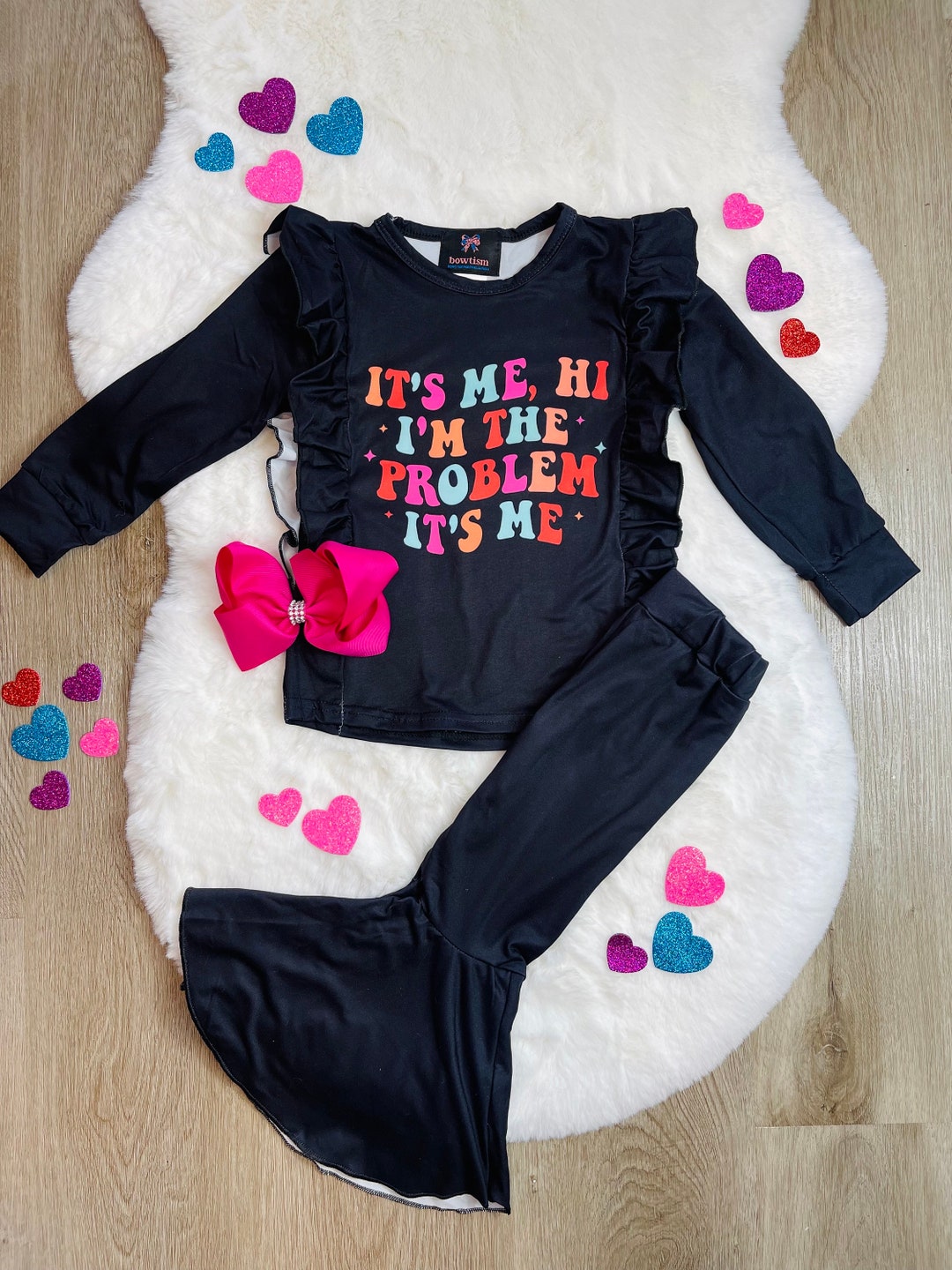 Swiftie Outfit, Swift Pants Set, Swift Flare Set, Trendy Girls Outfit ...