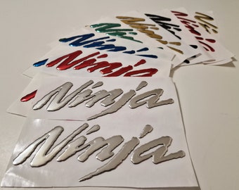 Kawasaki 3D Badge Sticker Graphic Decal Tank Logo Emblem - Etsy