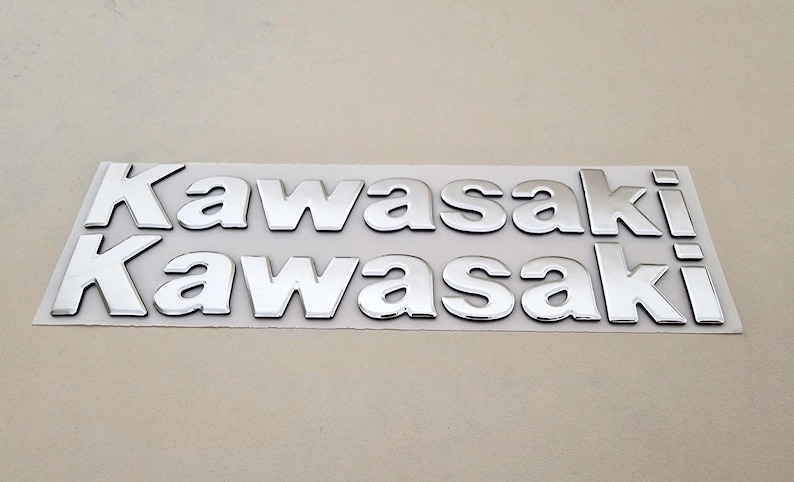 Kawasaki 3D Badge Sticker Graphic Decal Tank Logo Emblem - Etsy