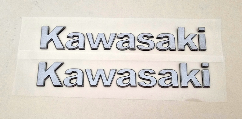 Kawasaki 3D Badge Sticker Graphic Decal Tank Logo Emblem - Etsy
