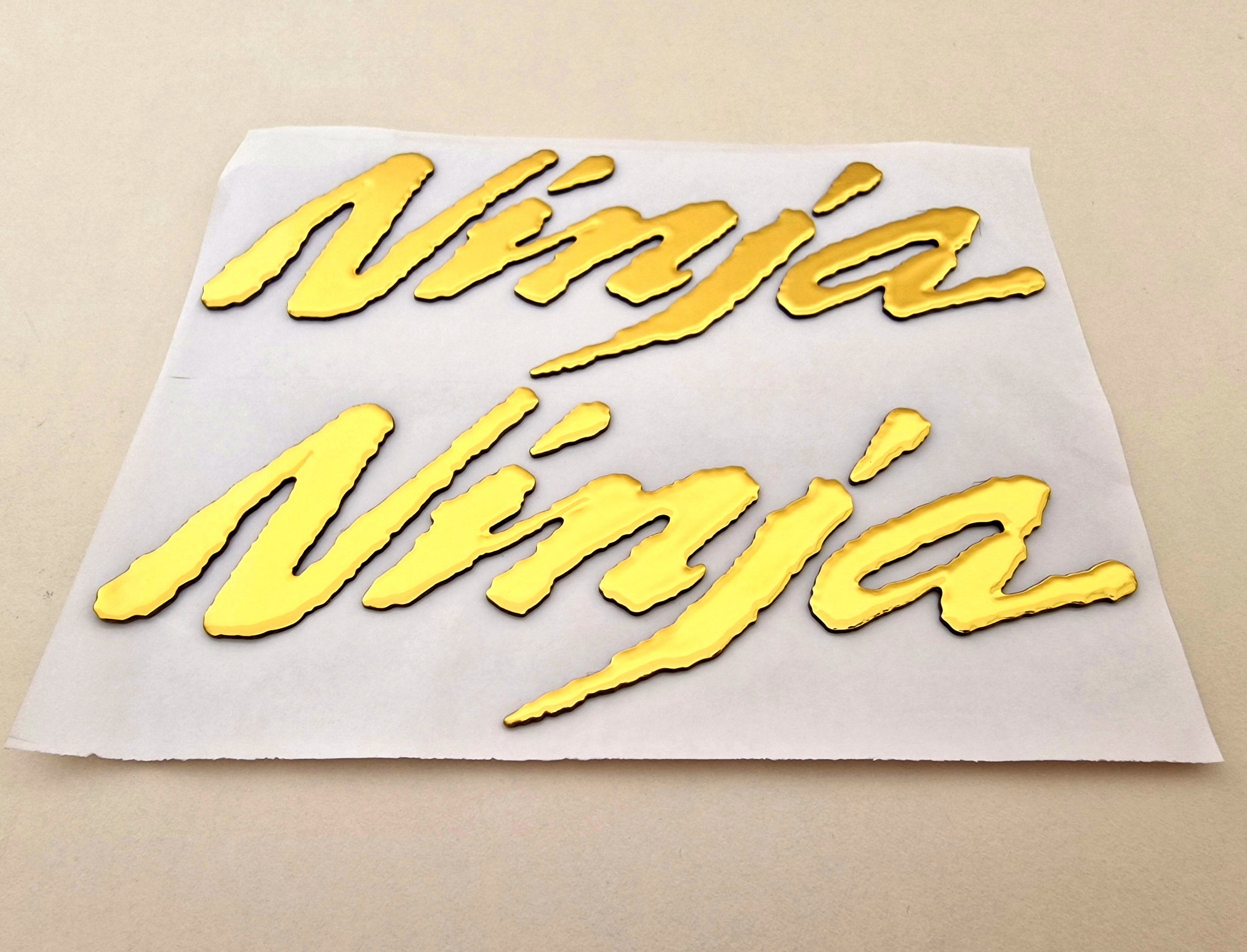 Kawasaki Ninja 3D Badge Sticker Graphic Decal Logo Emblem - Etsy