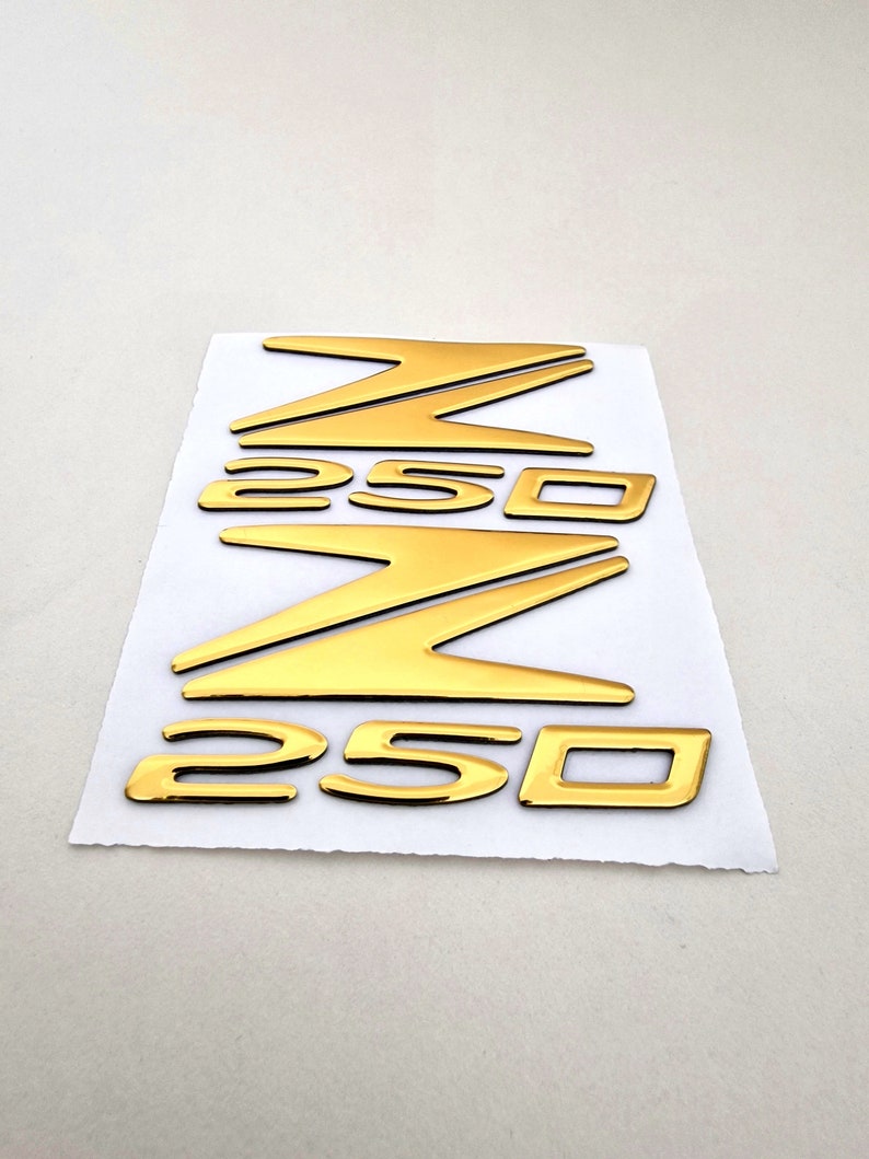 Kawasaki Z250 3D Badge Sticker Graphic Decal Logo Emblem - Etsy