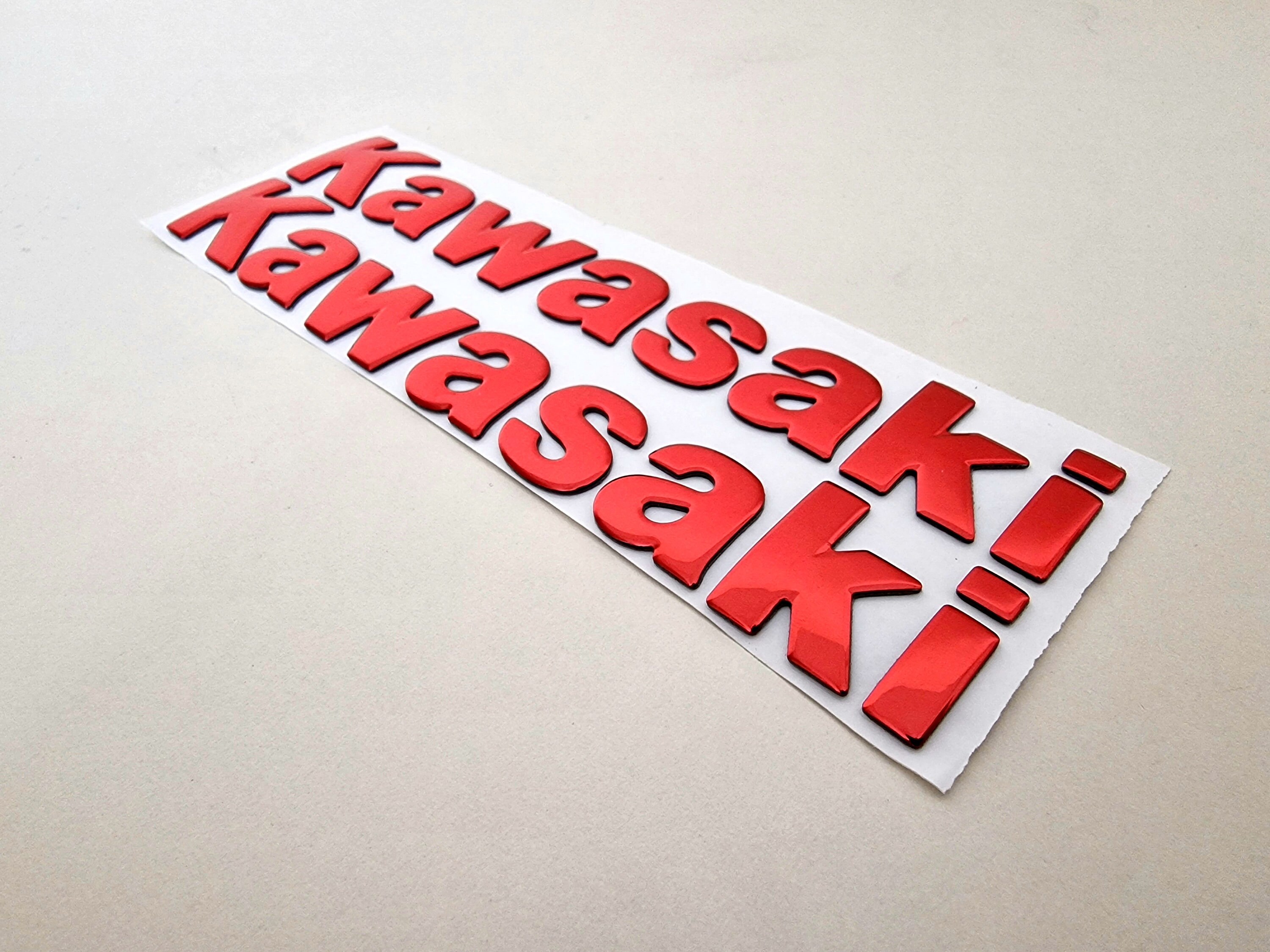 Kawasaki 3D Badge Sticker Graphic Decal Tank Logo Emblem - Etsy