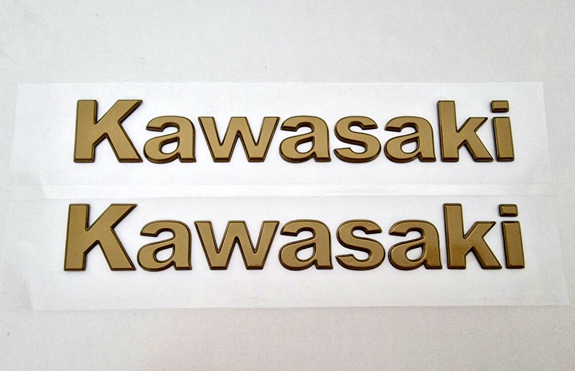 Kawasaki 3D Badge Sticker Graphic Decal Tank Logo Emblem - Etsy